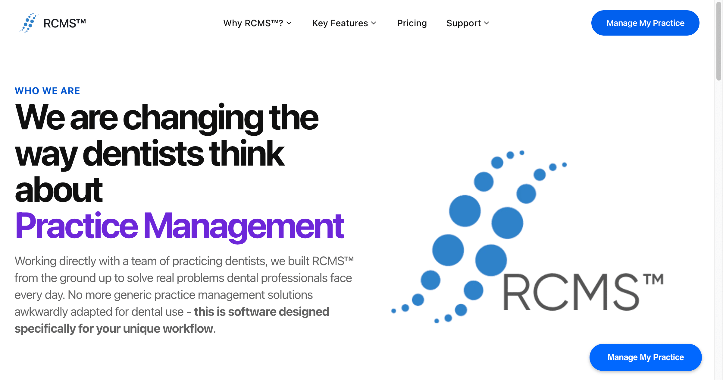 RCMS™ | Dental Clinic Management Software Built by Dentists