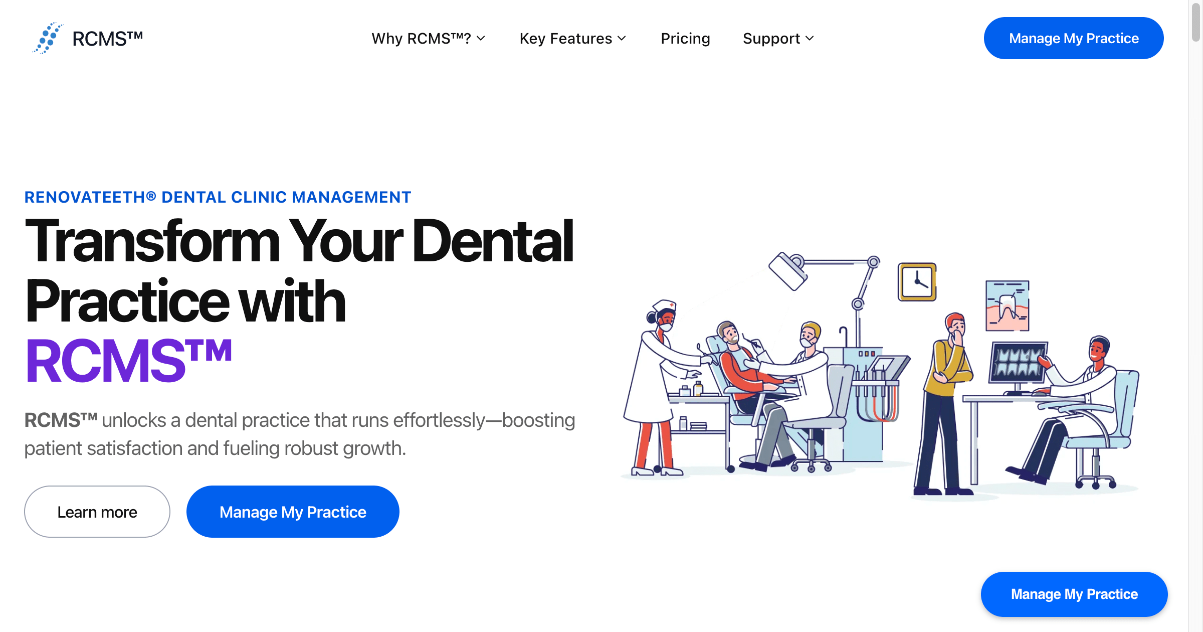 RCMS® | #1 AI-Powered Dental Clinic Software in India